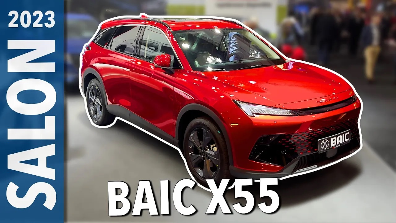 Salon de Bruxelles 2023 : BAIC X55, un SUV familial complet pour moins de 25.000€