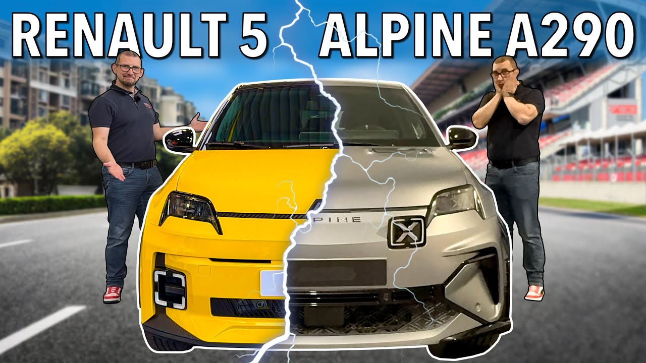 Renault 5 VS Alpine A290 : le match des légendes